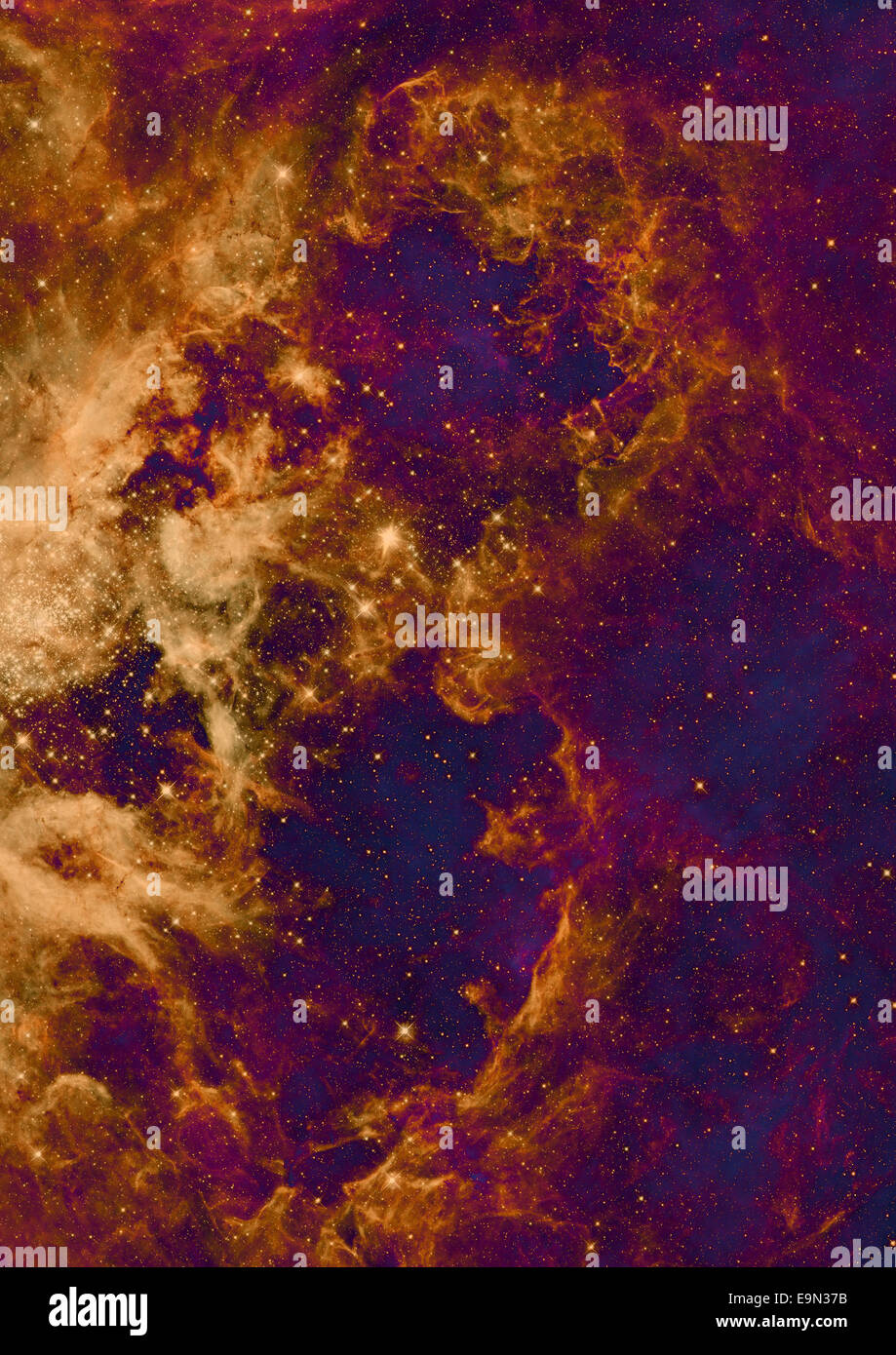 Small part of an infinite star field Stock Photo - Alamy