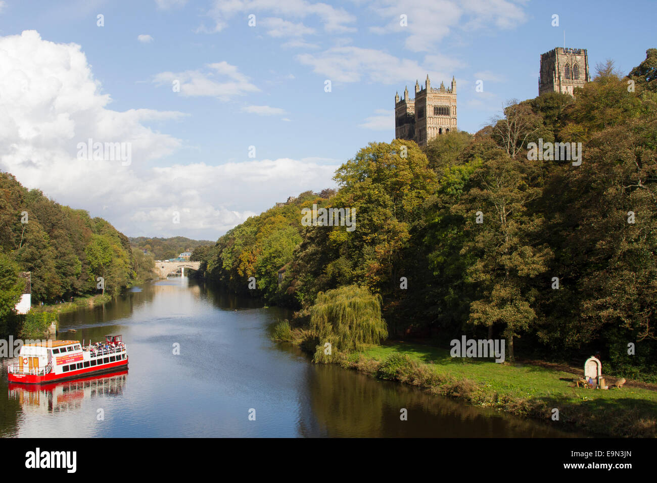 Durham Cathedral in autumn Stock Photo - Alamy