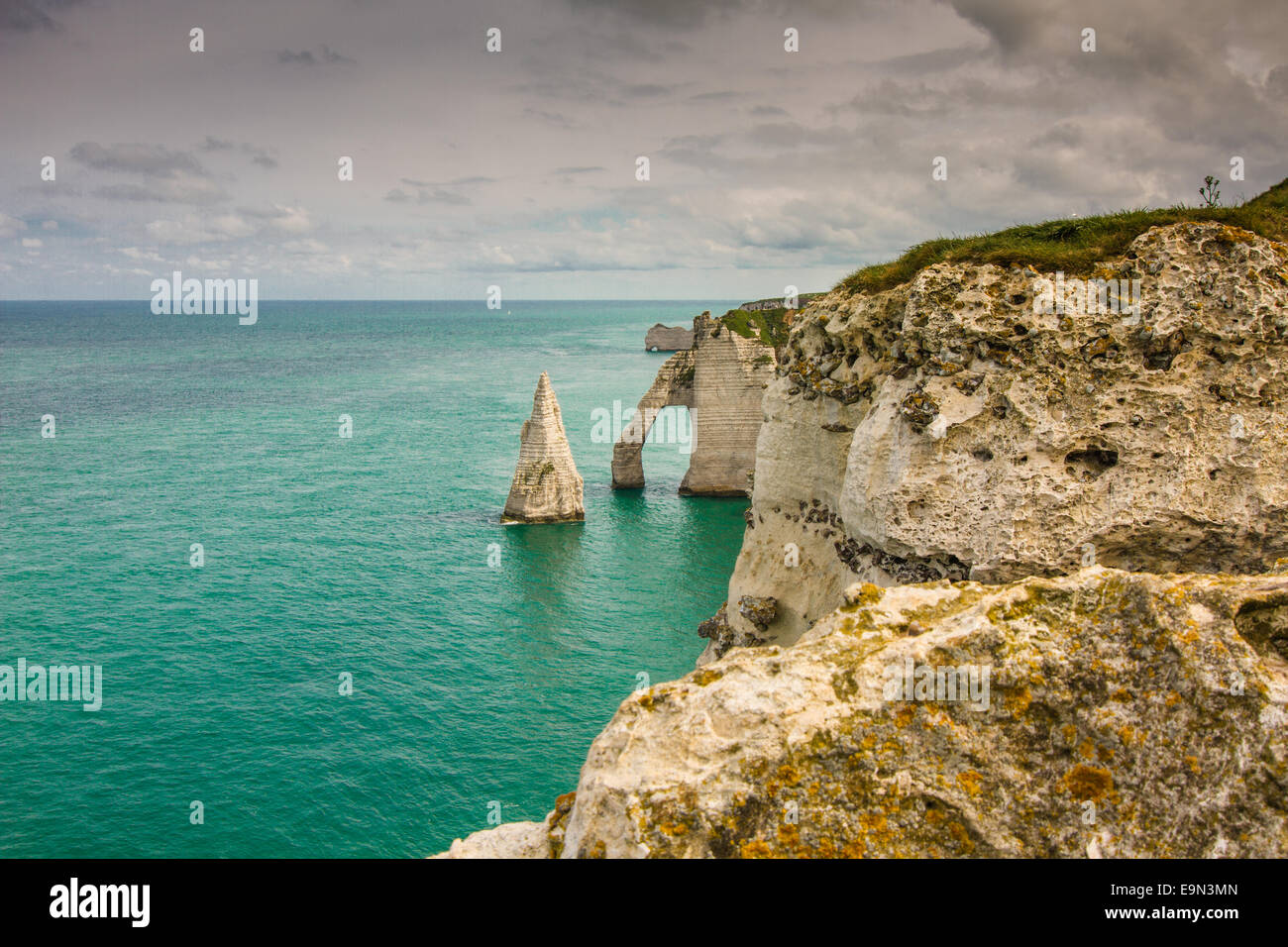 Coast of Etretat (Étretat Stock Photo - Alamy