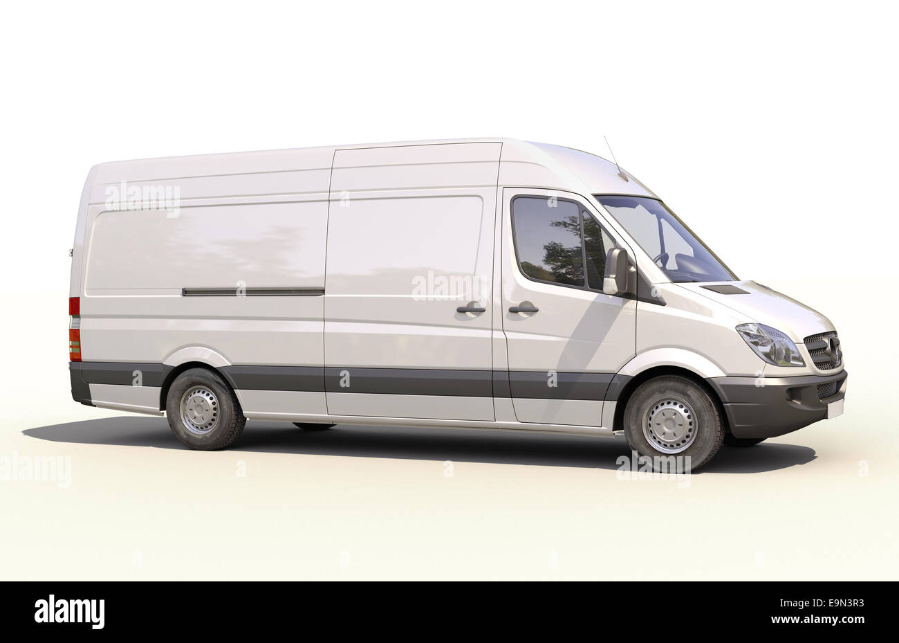 White panel van Cut Out Stock Images & Pictures - Alamy