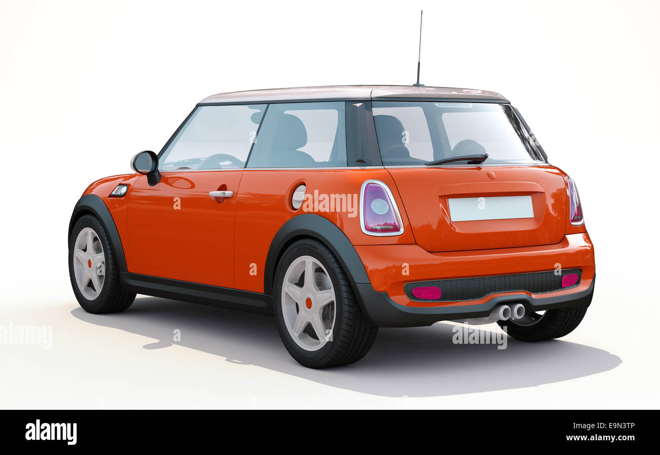 Modern compact car Stock Photo - Alamy