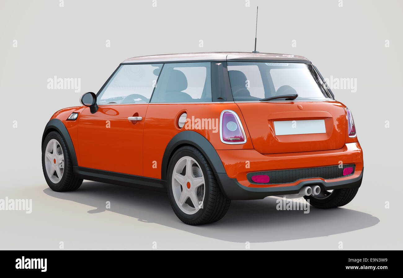 Modern compact car Stock Photo - Alamy