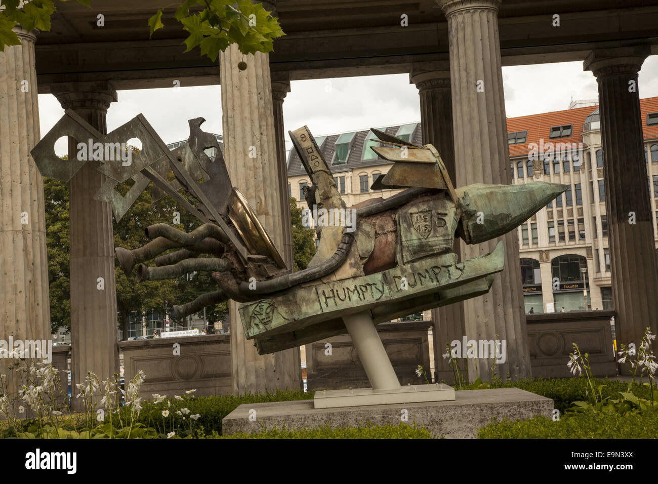 Humpty-Dumpty Machine, by Jonathon Meese, 2010, Museum Island, Berlin ...