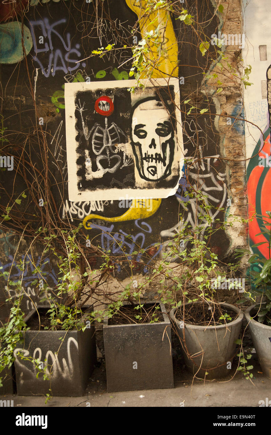 Art; Graffiti & self-expression of all sorts adorns the walls of Haus ...