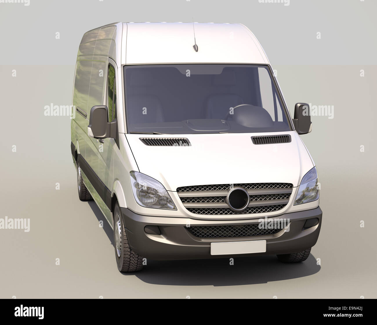 White transit van hi-res stock photography and images - Alamy