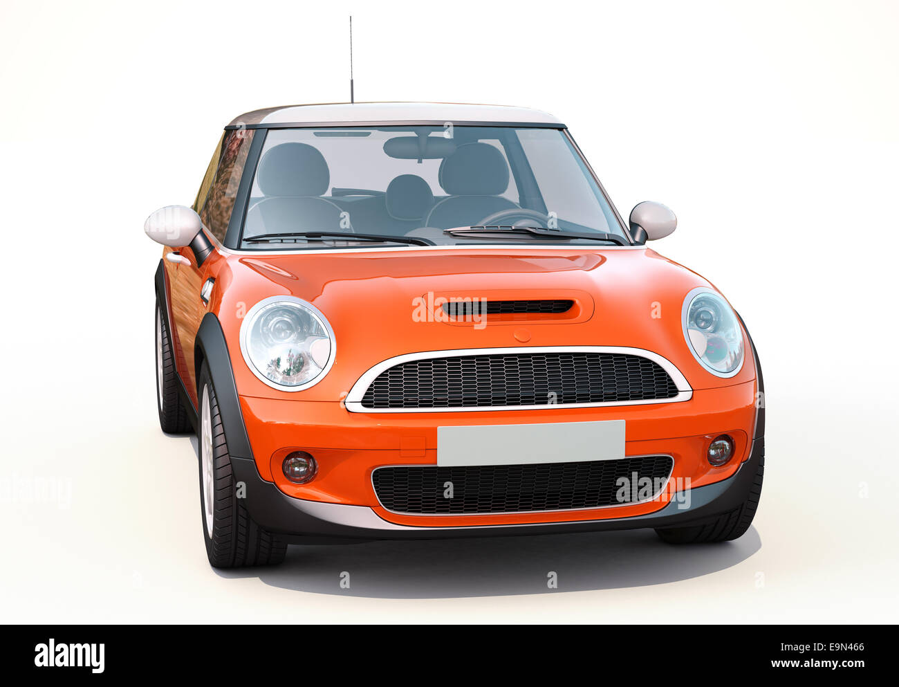 Modern compact car Stock Photo - Alamy