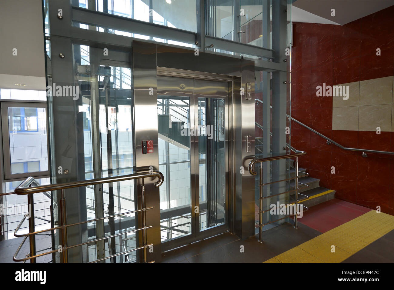 Glass hall inside hi-res stock photography and images - Alamy