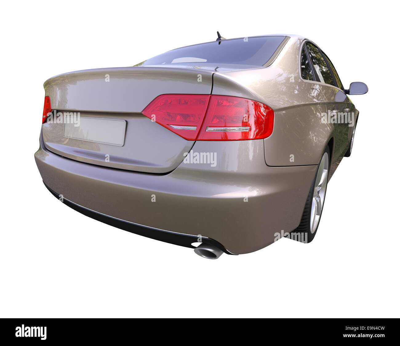 Modern luxury car isolated Stock Photo - Alamy