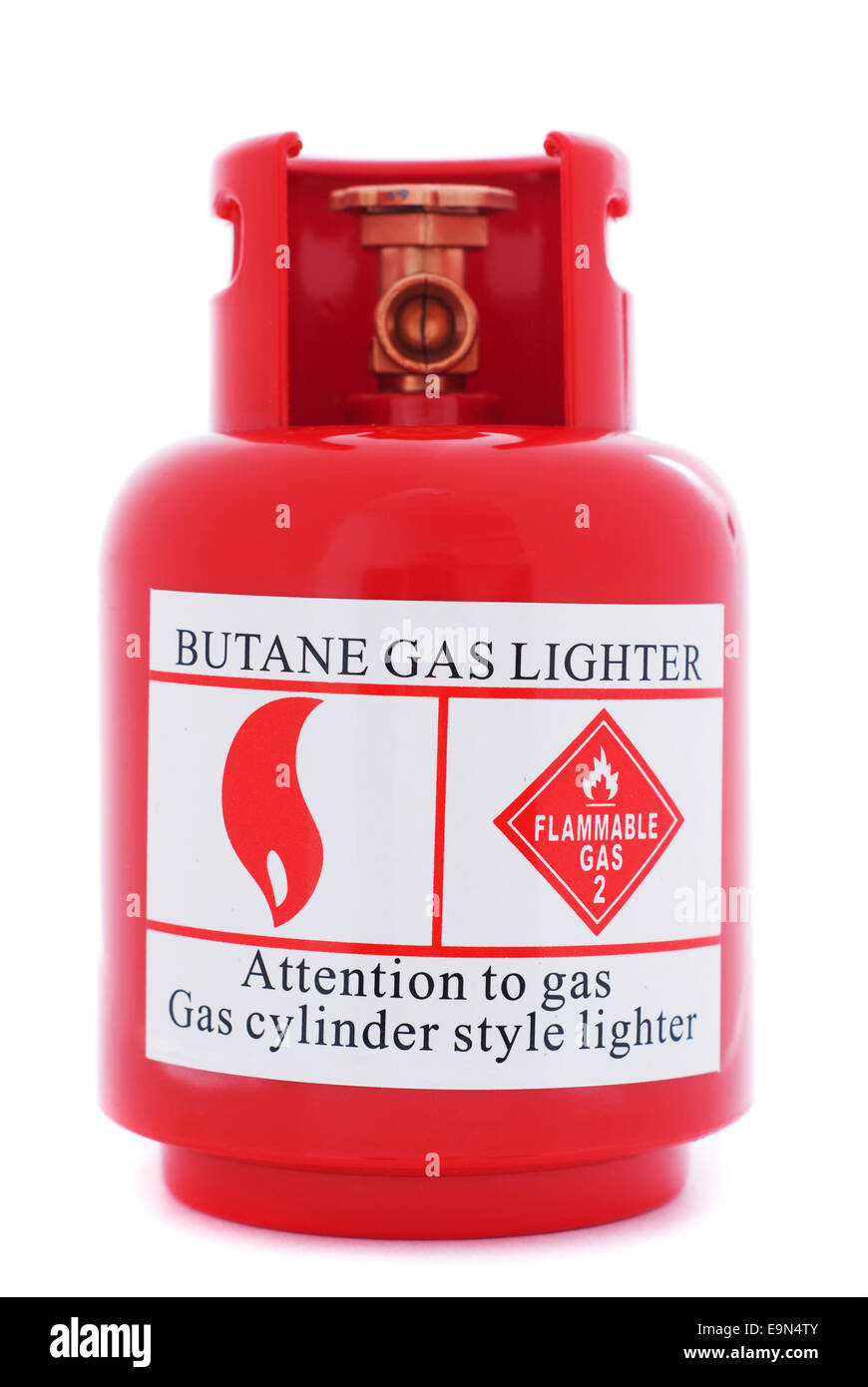 Old propane gas tank Cut Out Stock Images & Pictures - Alamy