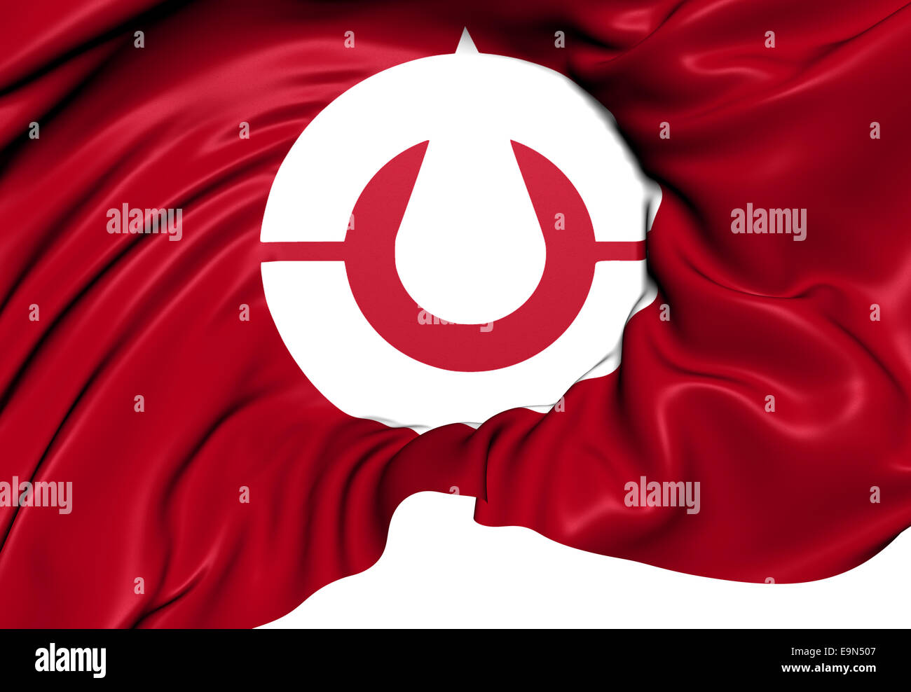 Flag of Kochi Prefecture Stock Photo - Alamy