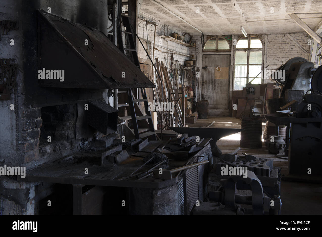 Anvil in a forge Stock Photo - Alamy