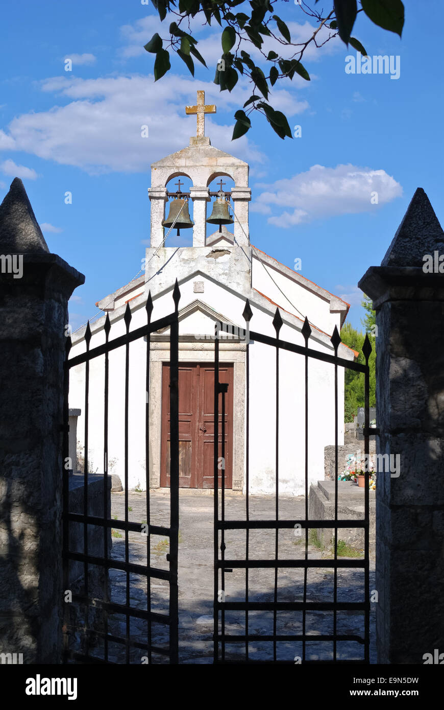 Chapel on a cementary Stock Photo - Alamy
