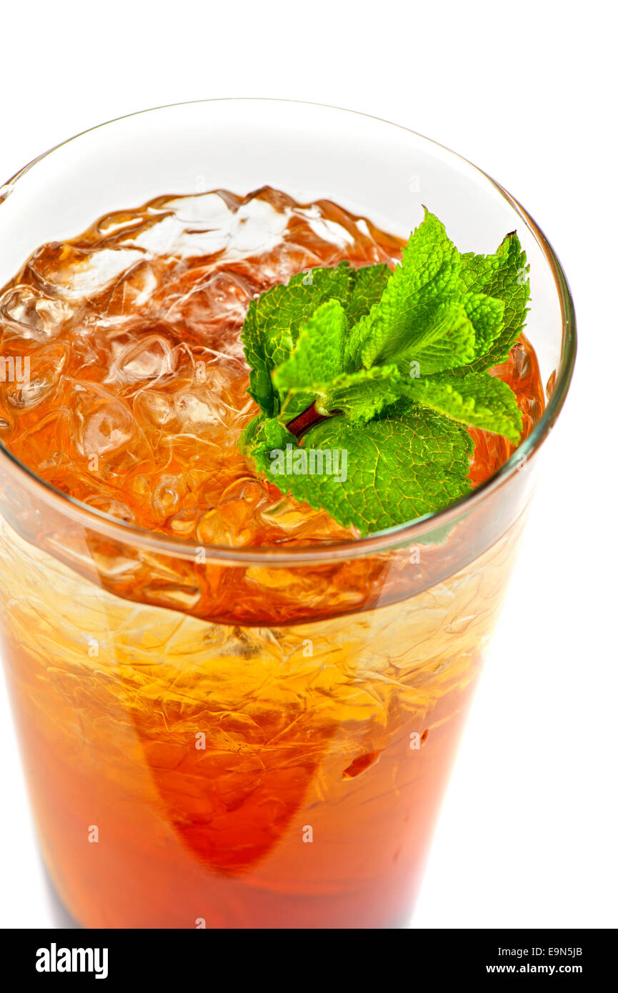 fresh cold tea Stock Photo - Alamy