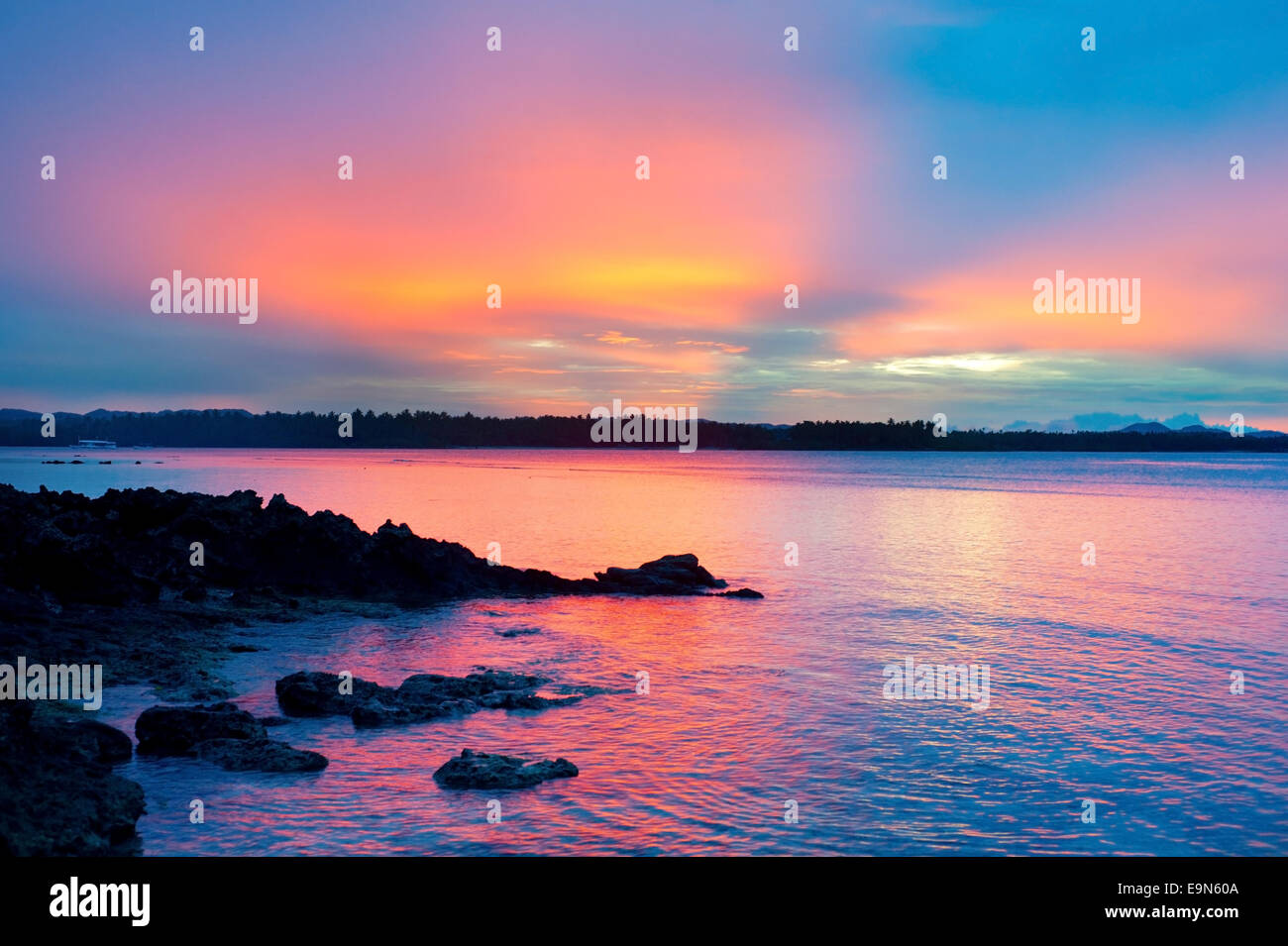 Philippines sunset hi-res stock photography and images - Alamy