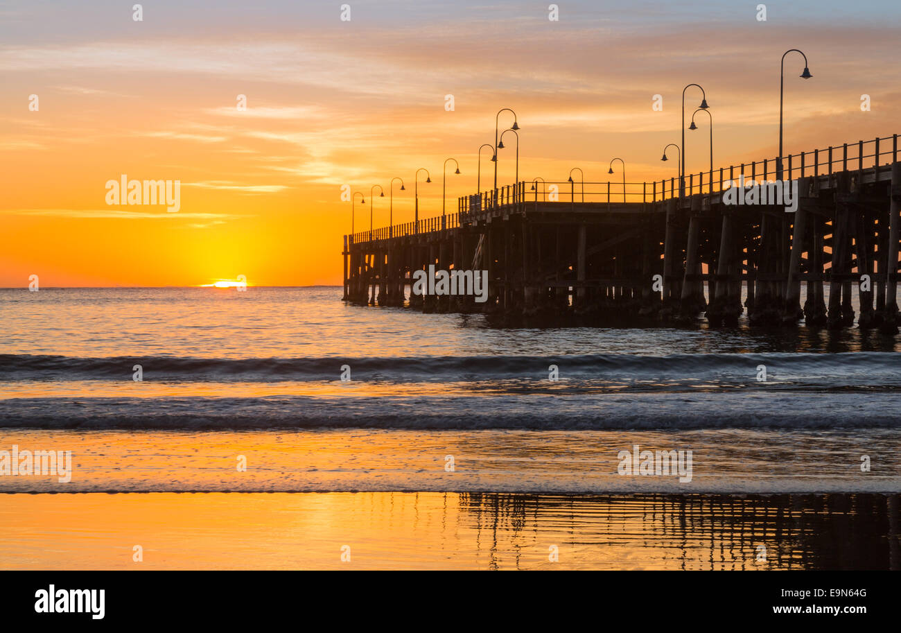 Beach of Coffs Harbour Australia sunrise Stock Photo - Alamy