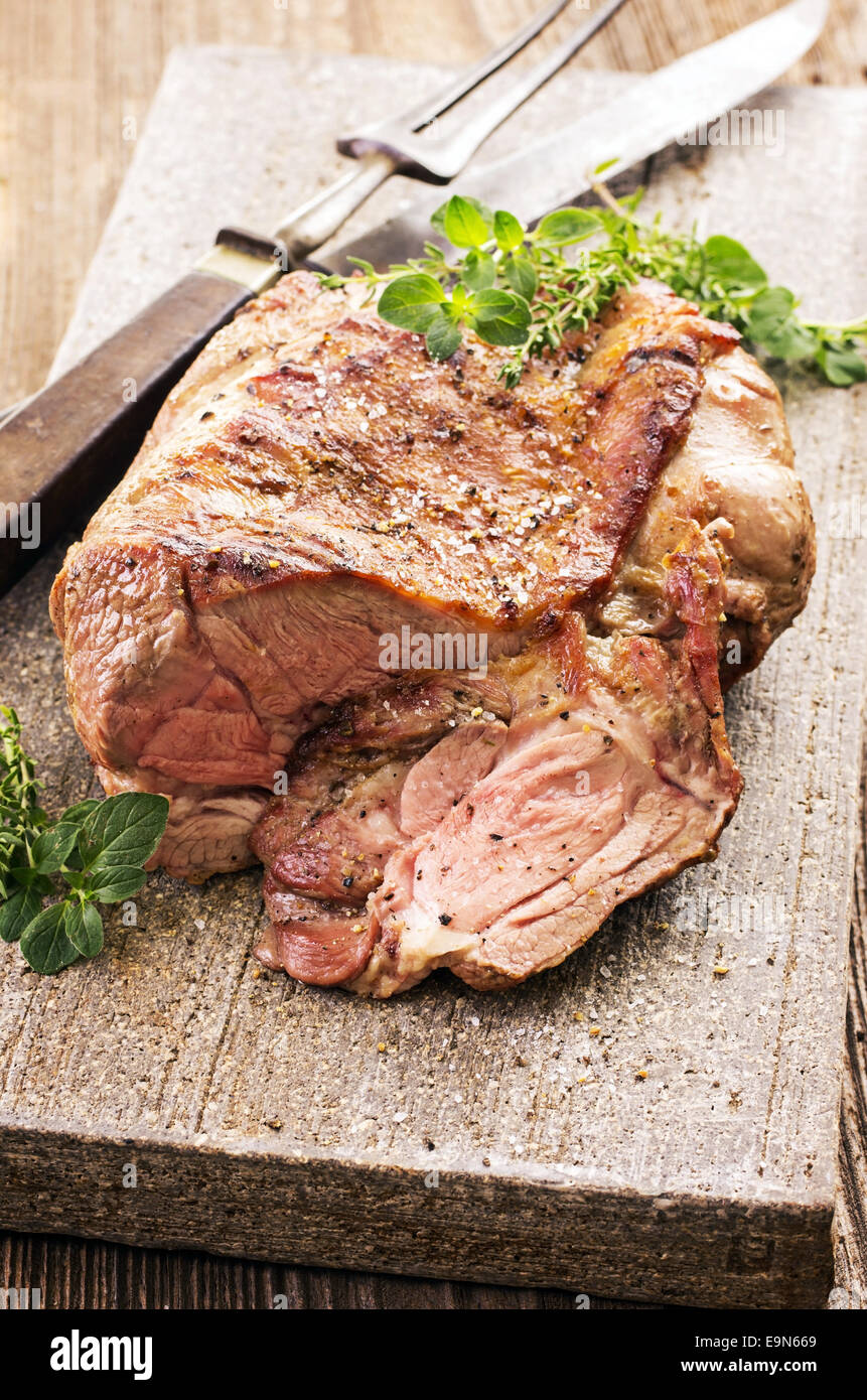 Lamb fillet shoulder hi-res stock photography and images - Alamy