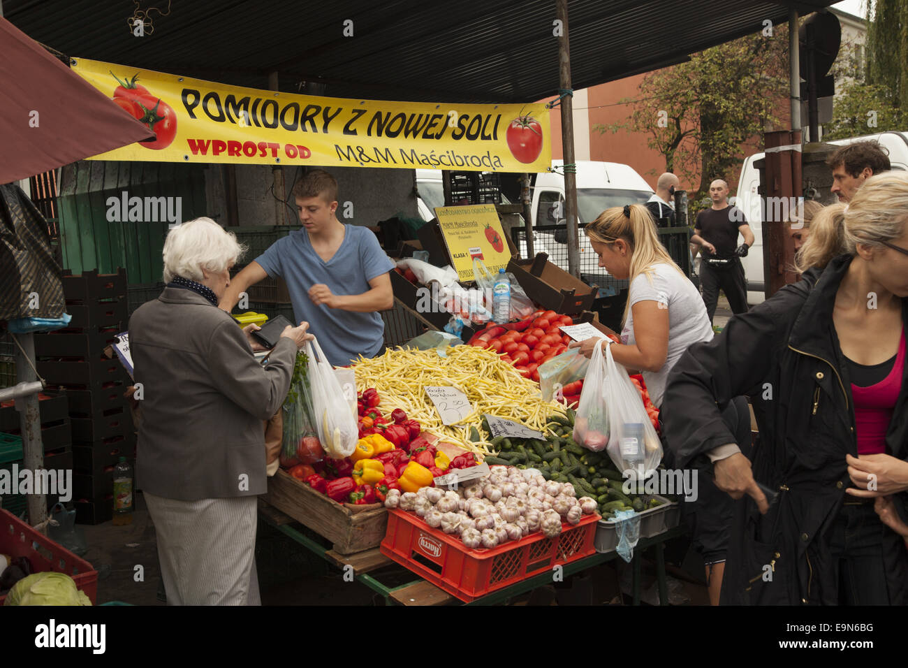Local farmers market poland hi-res stock photography and images - Alamy