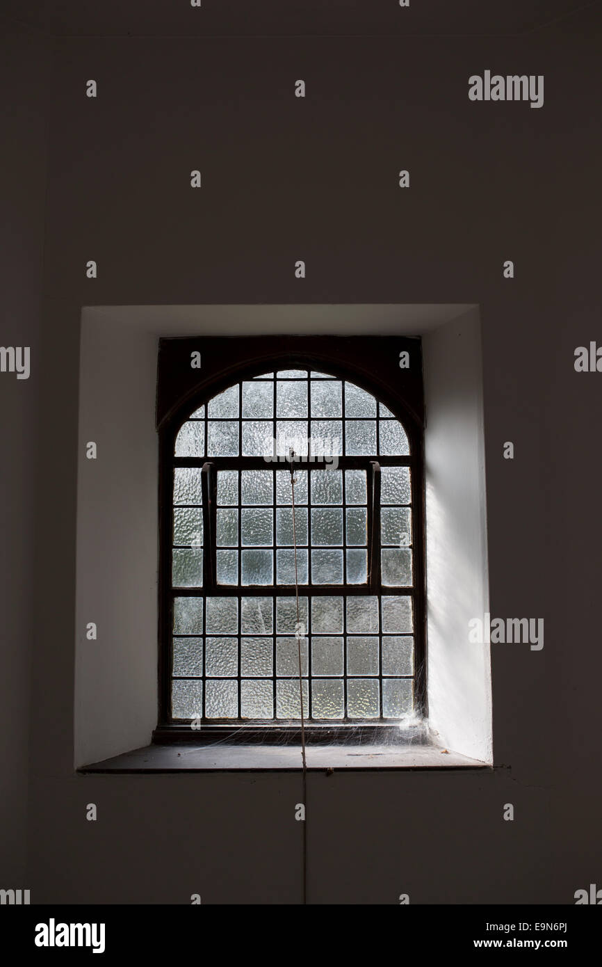 Interior window of the cage at Lyme Park, Disley, Cheshire Stock Photo ...