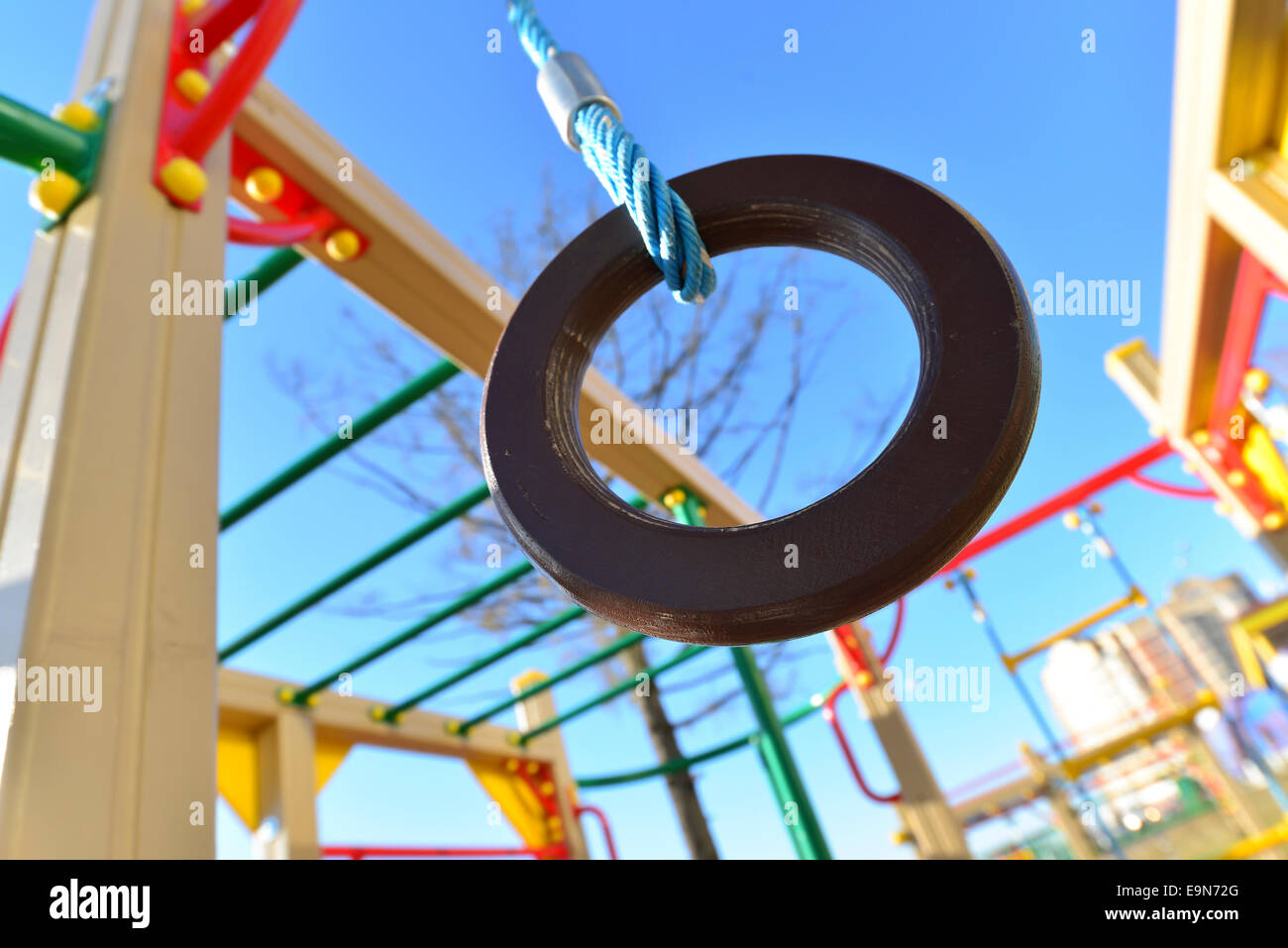 Children's sports complex outdoors Stock Photo - Alamy
