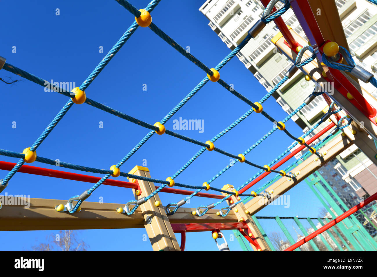 Children's sports complex outdoors Stock Photo - Alamy