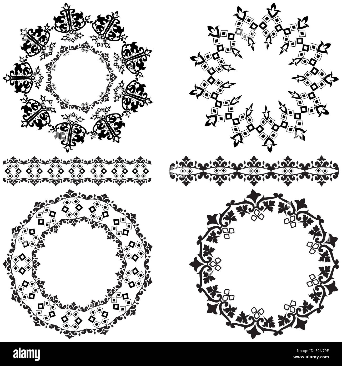 ottoman design elements Stock Photo - Alamy