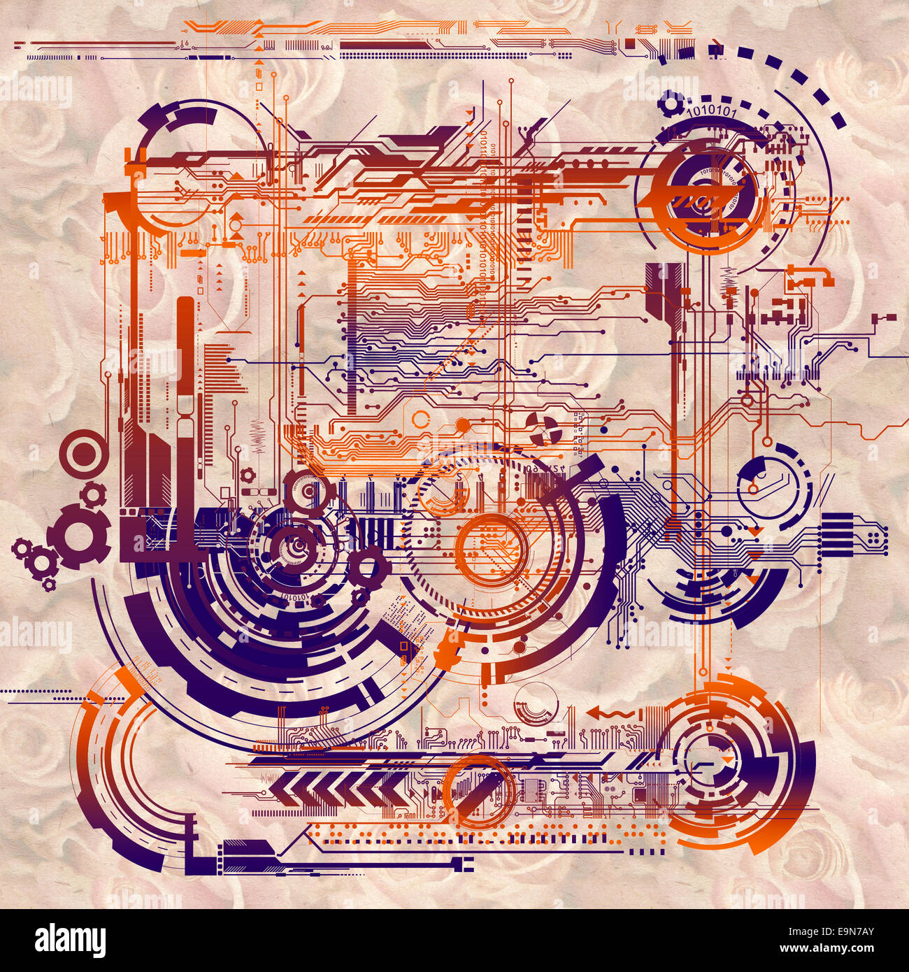 Motherboard hintergrund hi-res stock photography and images - Alamy