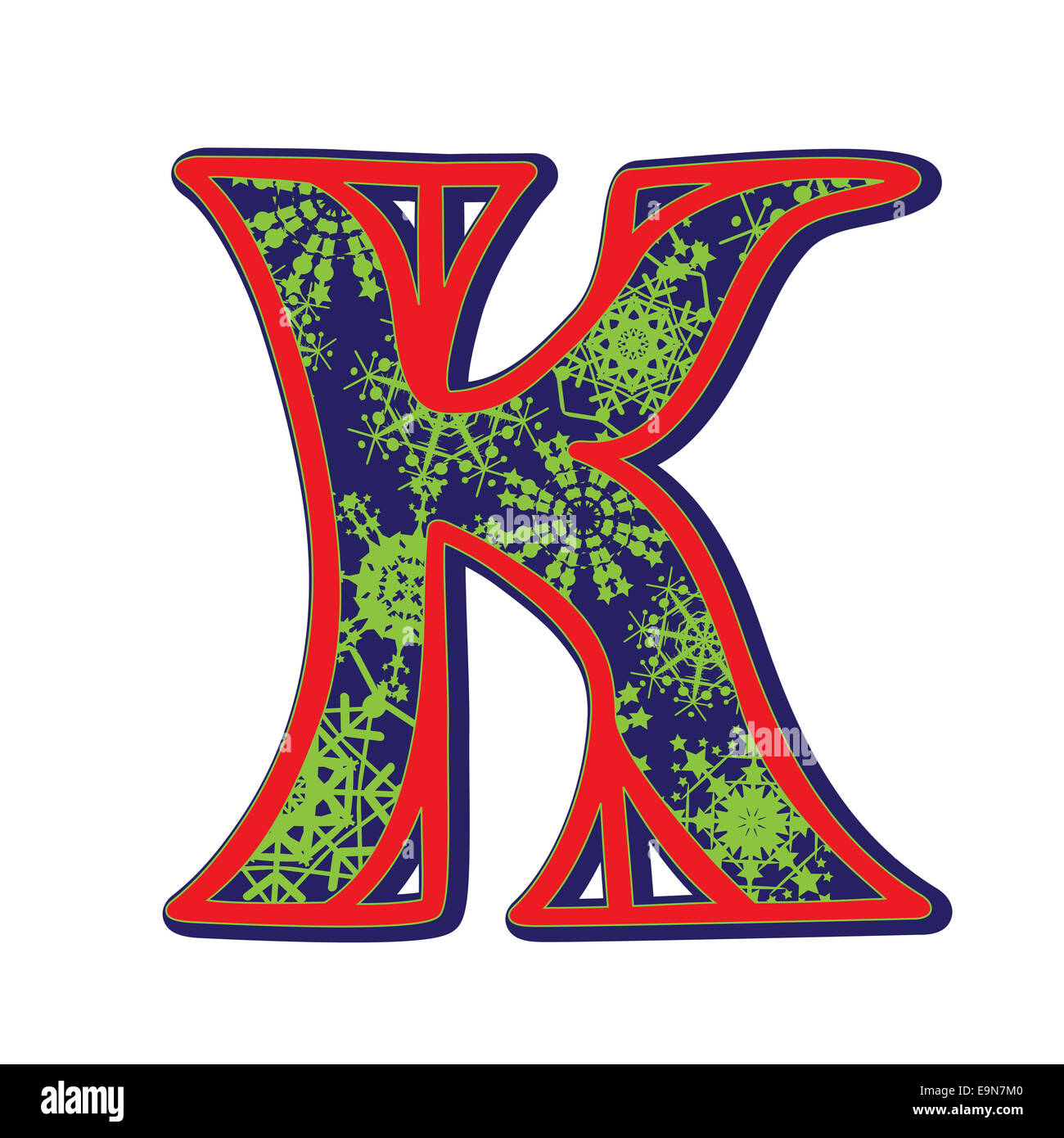 Cartoon Letter K Cut Out Stock Images & Pictures - Alamy