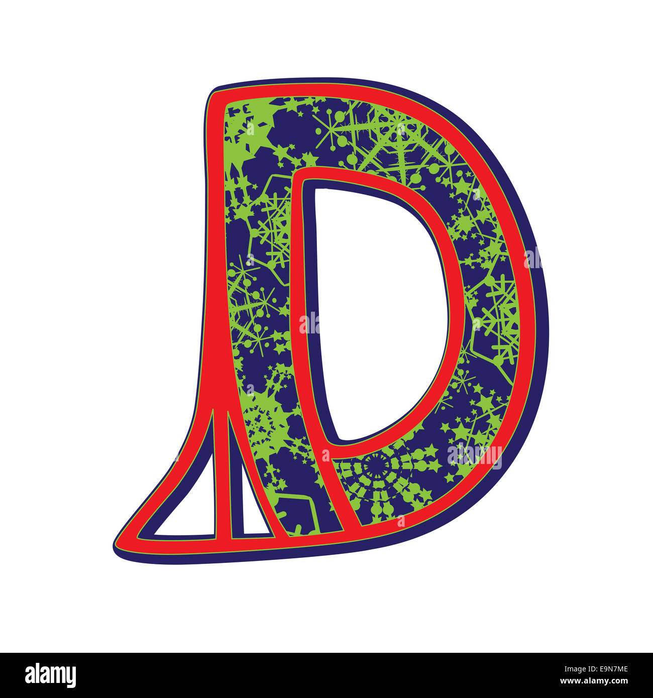 Big d letter hi-res stock photography and images - Alamy