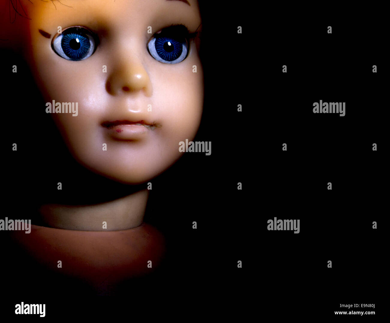 Sad doll face eyes hi-res stock photography and images - Alamy