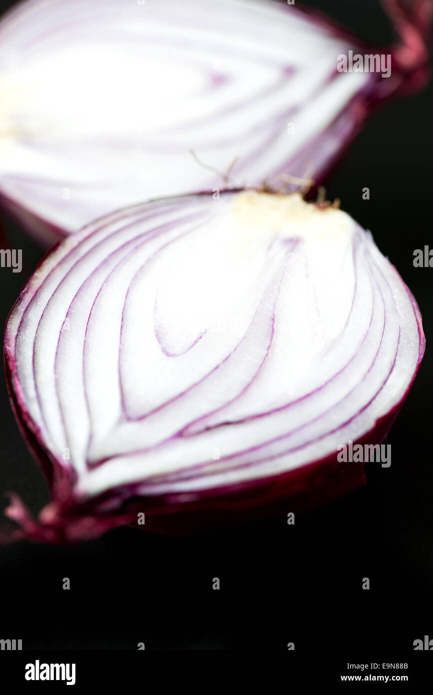 Fresh red onion Stock Photo - Alamy