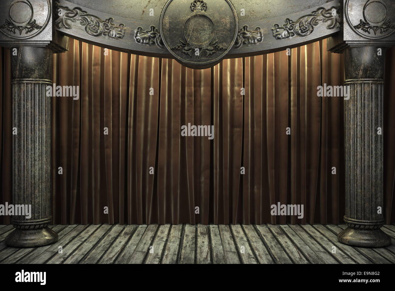 The old stage hi-res stock photography and images - Alamy