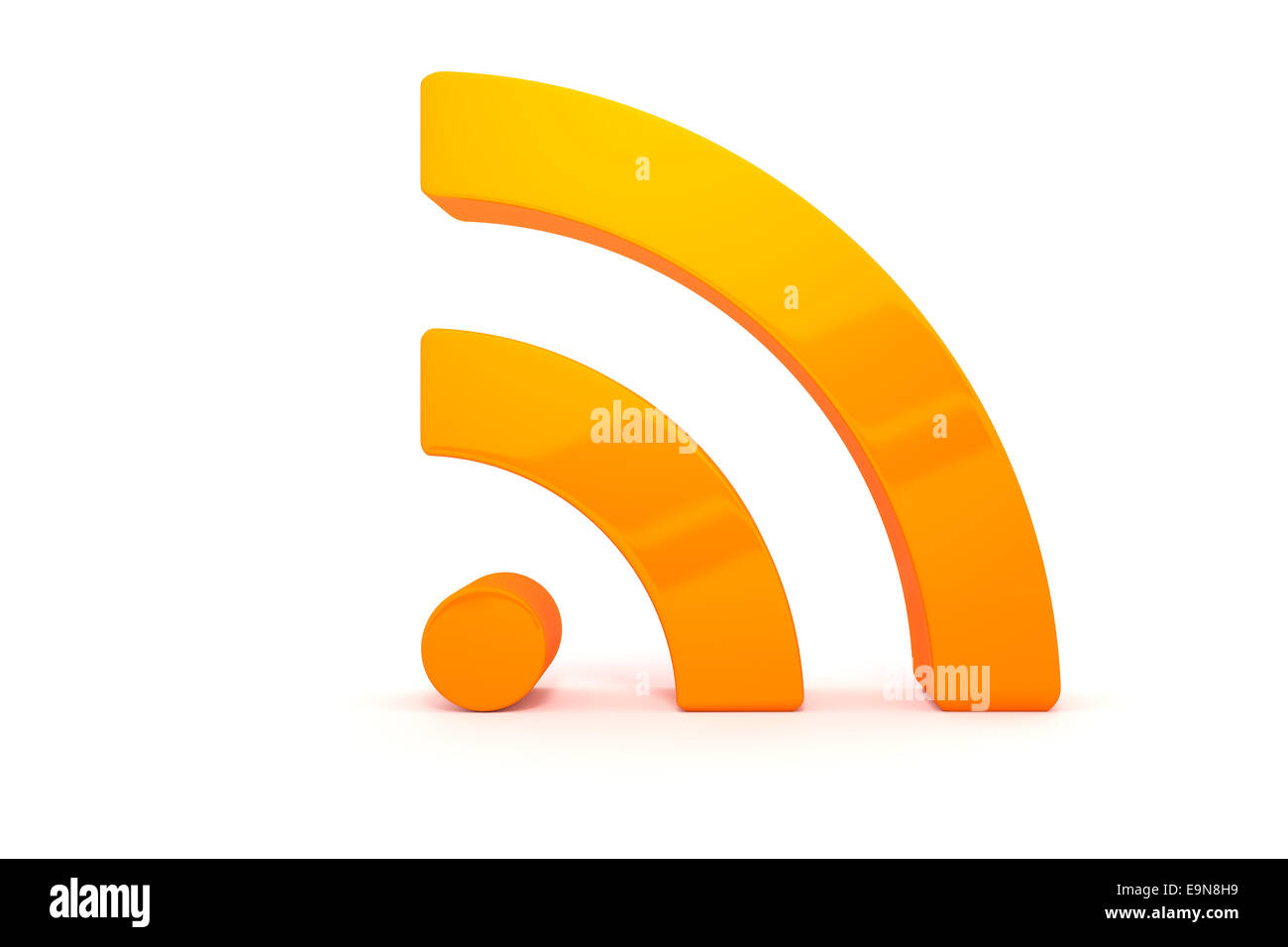 rss sign background Stock Photo - Alamy
