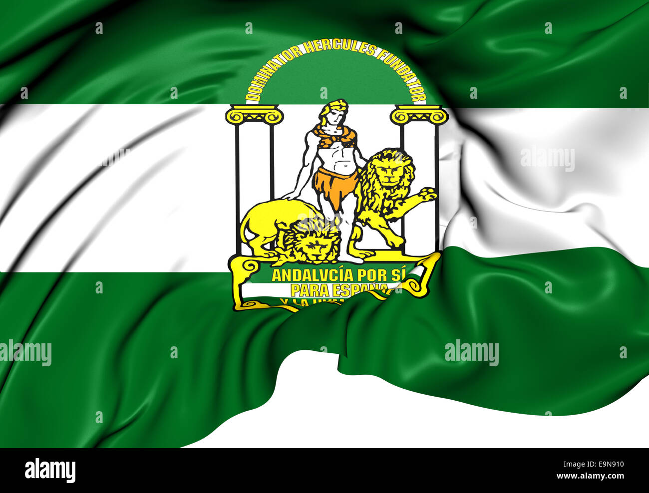 Andalusia flag hi-res stock photography and images - Alamy