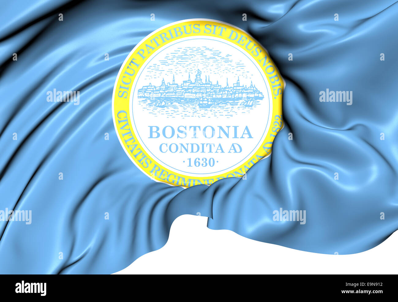 Boston flag hi-res stock photography and images - Alamy