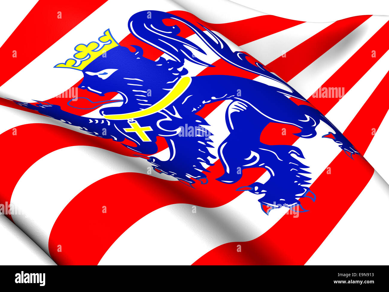 Flag of Bruges Stock Photo - Alamy