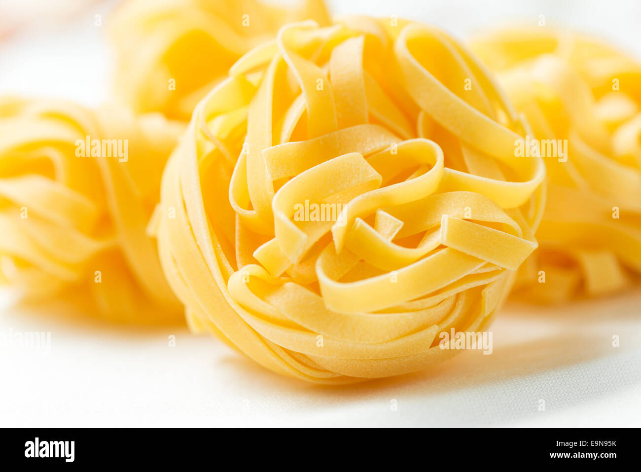 Tagliatelle pasta nests hi-res stock photography and images - Alamy