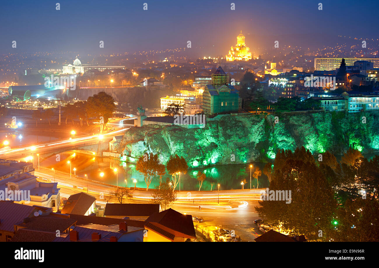 Tbilisi skyline hi-res stock photography and images - Alamy