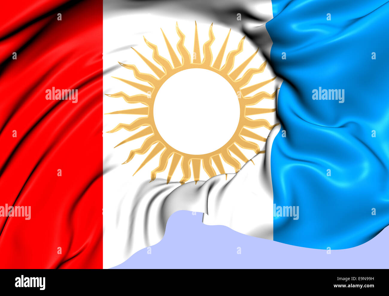 Cordoba flag hi-res stock photography and images - Alamy