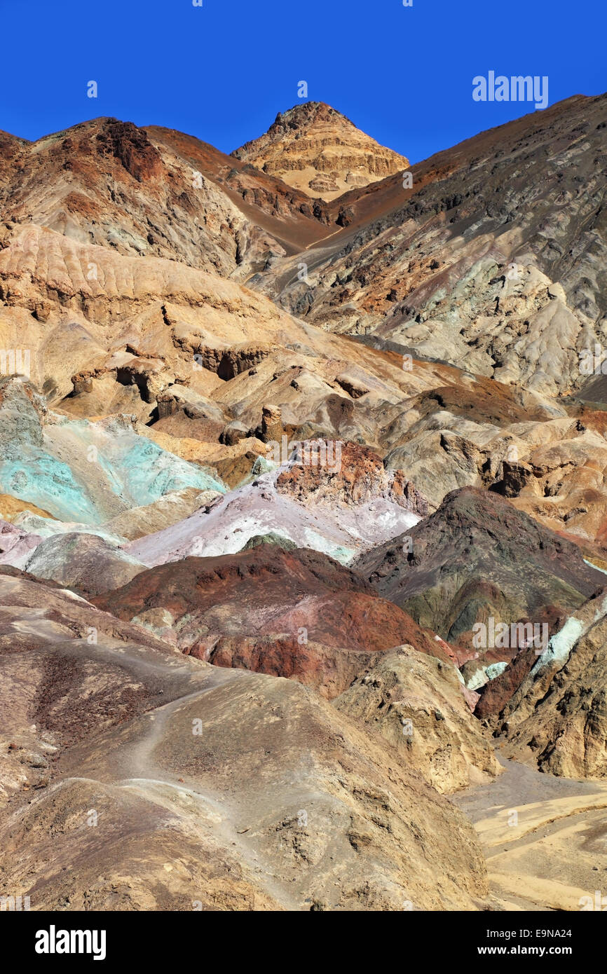 Multi-colored rocks in USA Stock Photo - Alamy