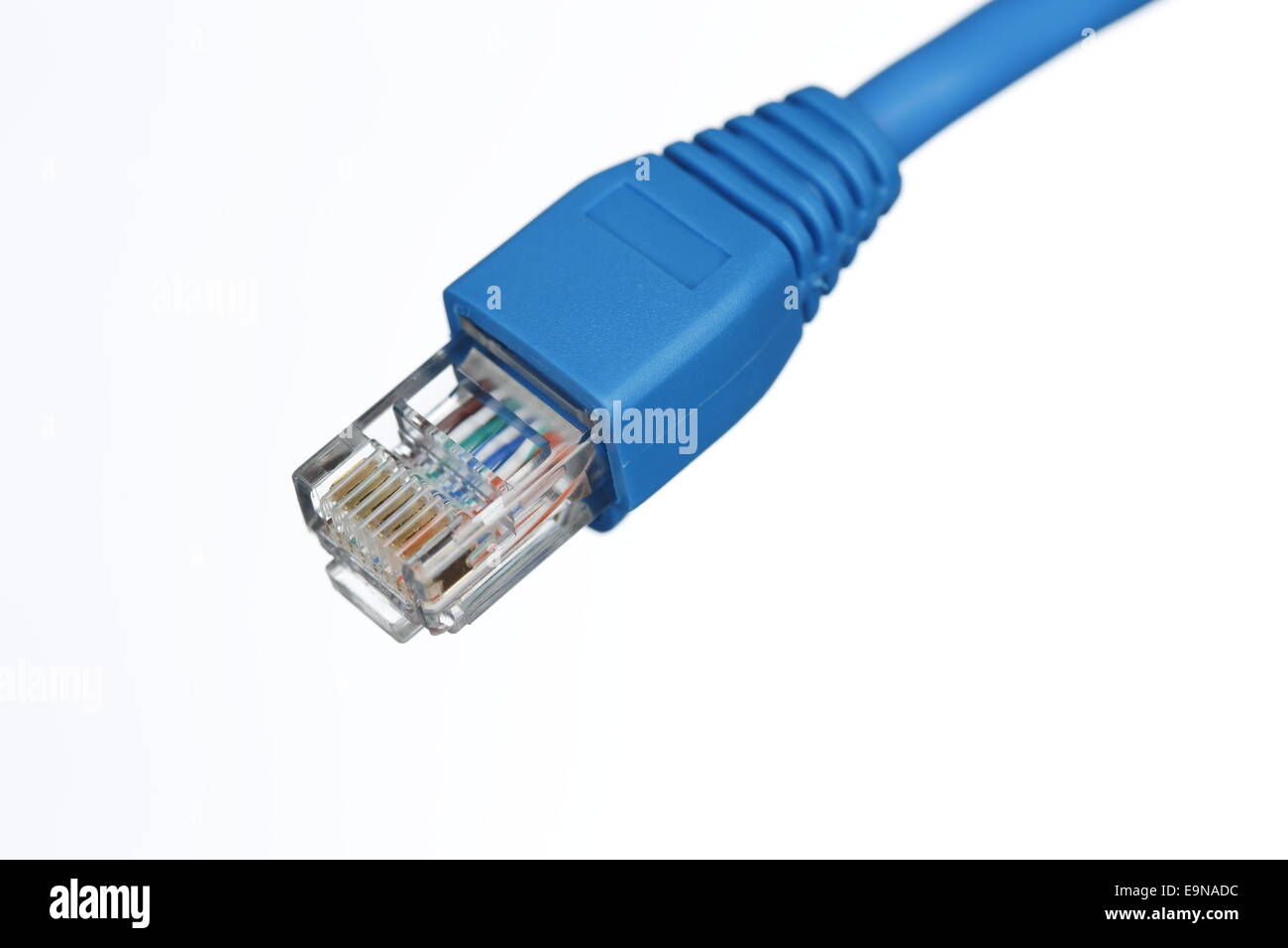 Inserting an ethernet connector hi-res stock photography and images - Alamy