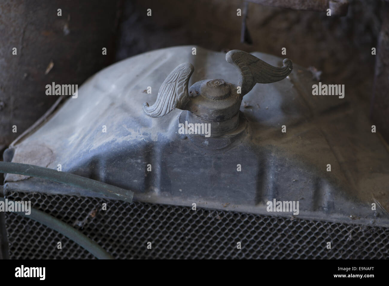 Radiator with Figure Stock Photo - Alamy