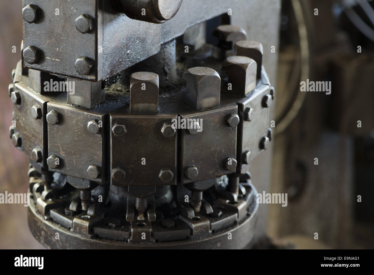 Iron punching machine hi-res stock photography and images - Alamy