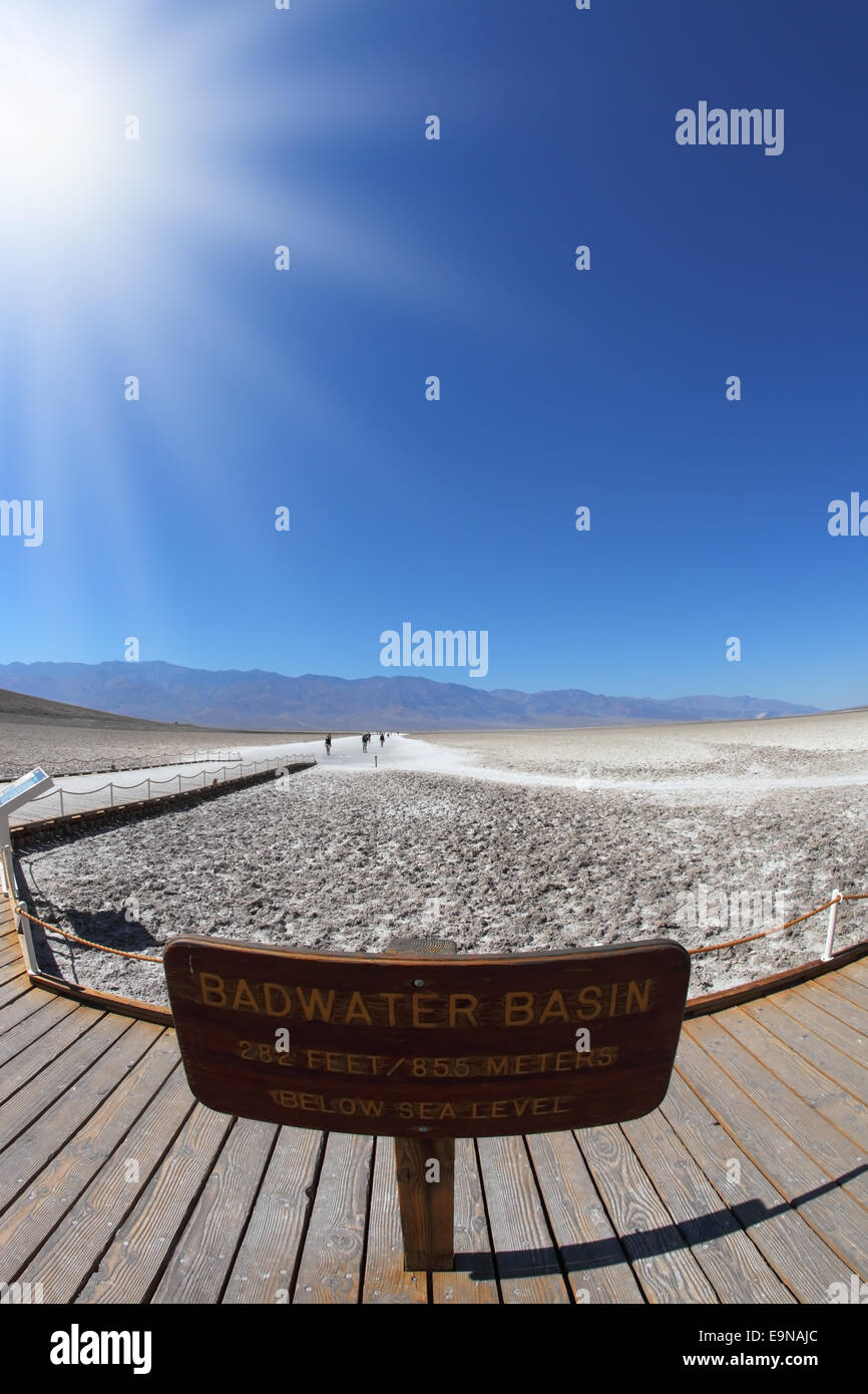 TheDeath Valley - Bad Water Stock Photo - Alamy