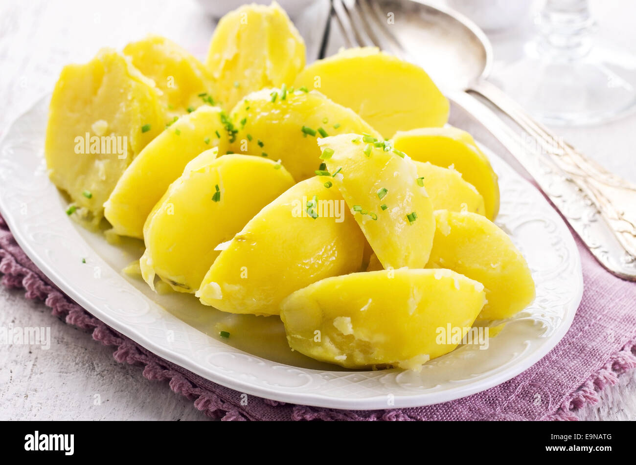 Cooked potato hi-res stock photography and images - Alamy