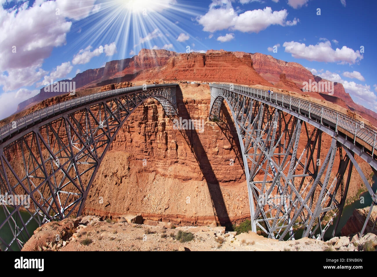 High bridge over canyon hi-res stock photography and images - Alamy