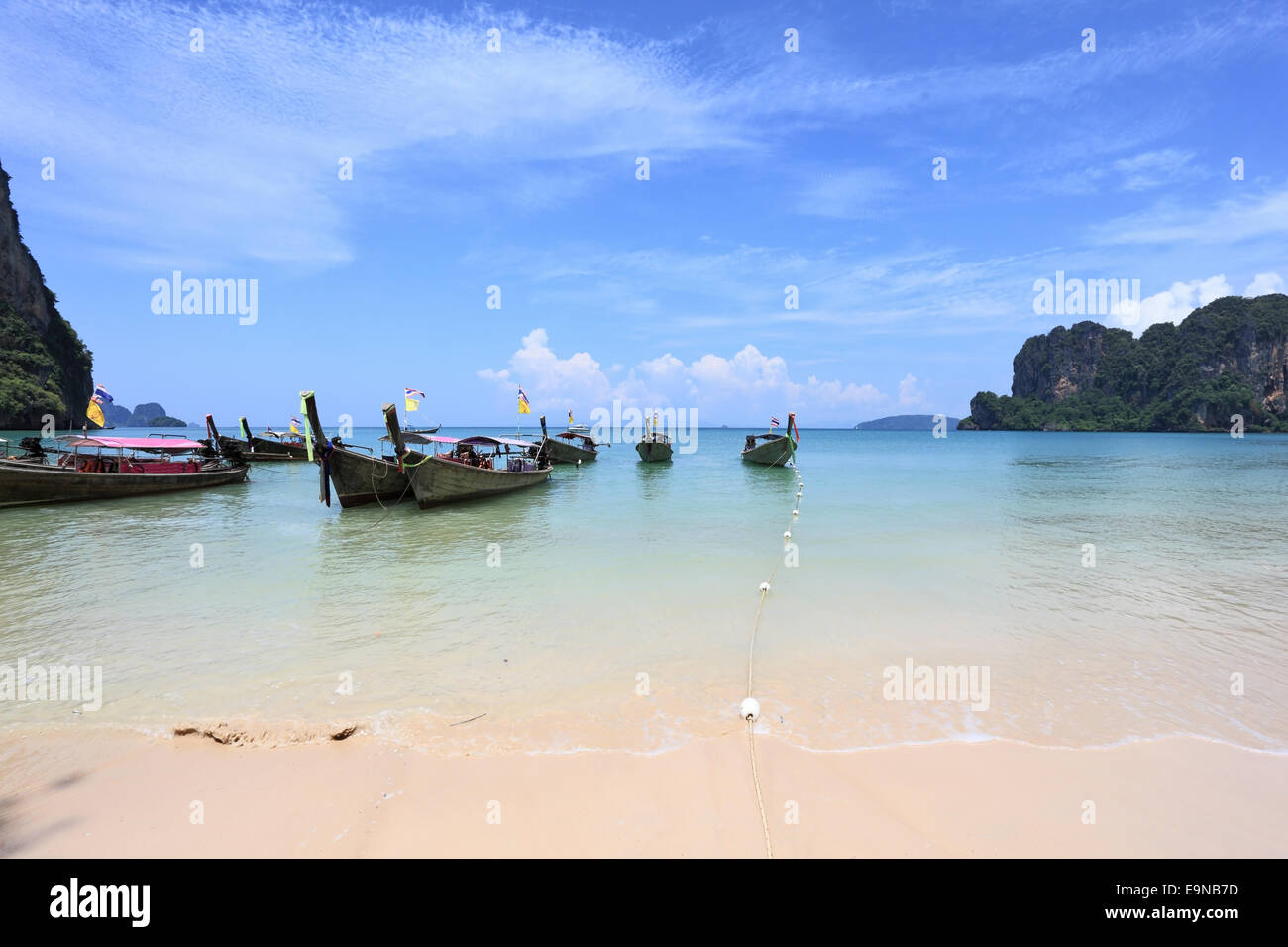 Magic beach on island Stock Photo - Alamy