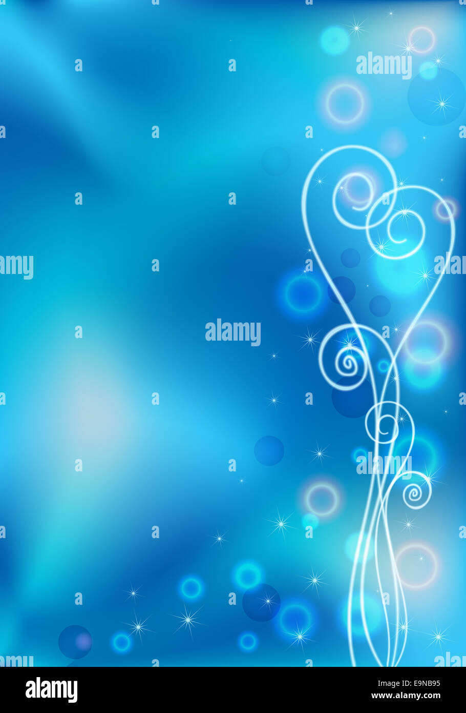 blue valentines grate card Stock Photo - Alamy