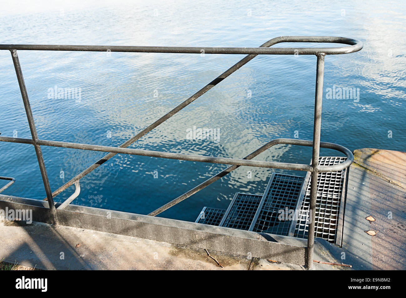 Dock with stairs hi-res stock photography and images - Alamy