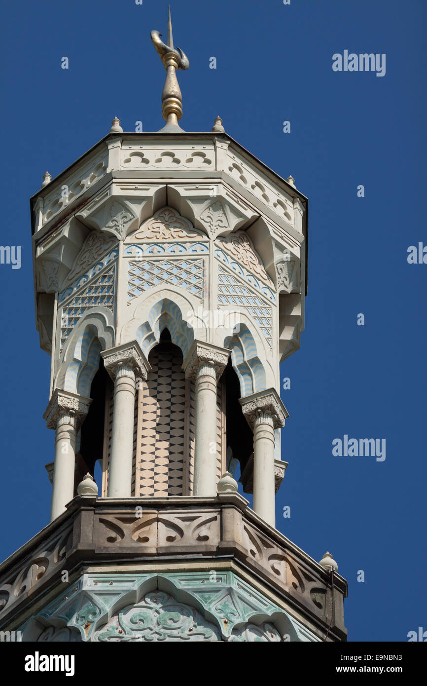 Mosque tower detail Stock Photo - Alamy