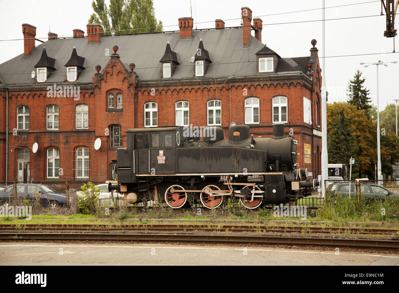 Steam locomotive pkp class tkh49 5564 hi-res stock photography and ...